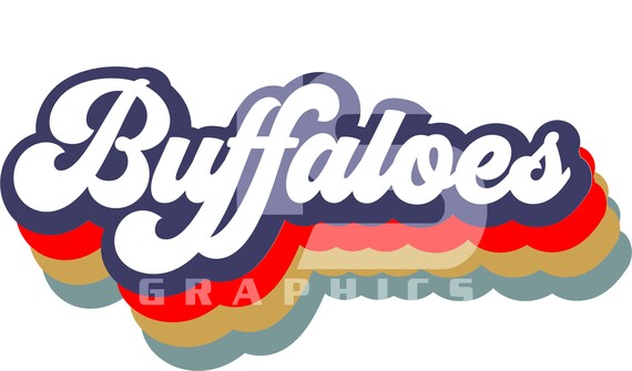 Buffaloes 15 SVG Graphic | Etsy