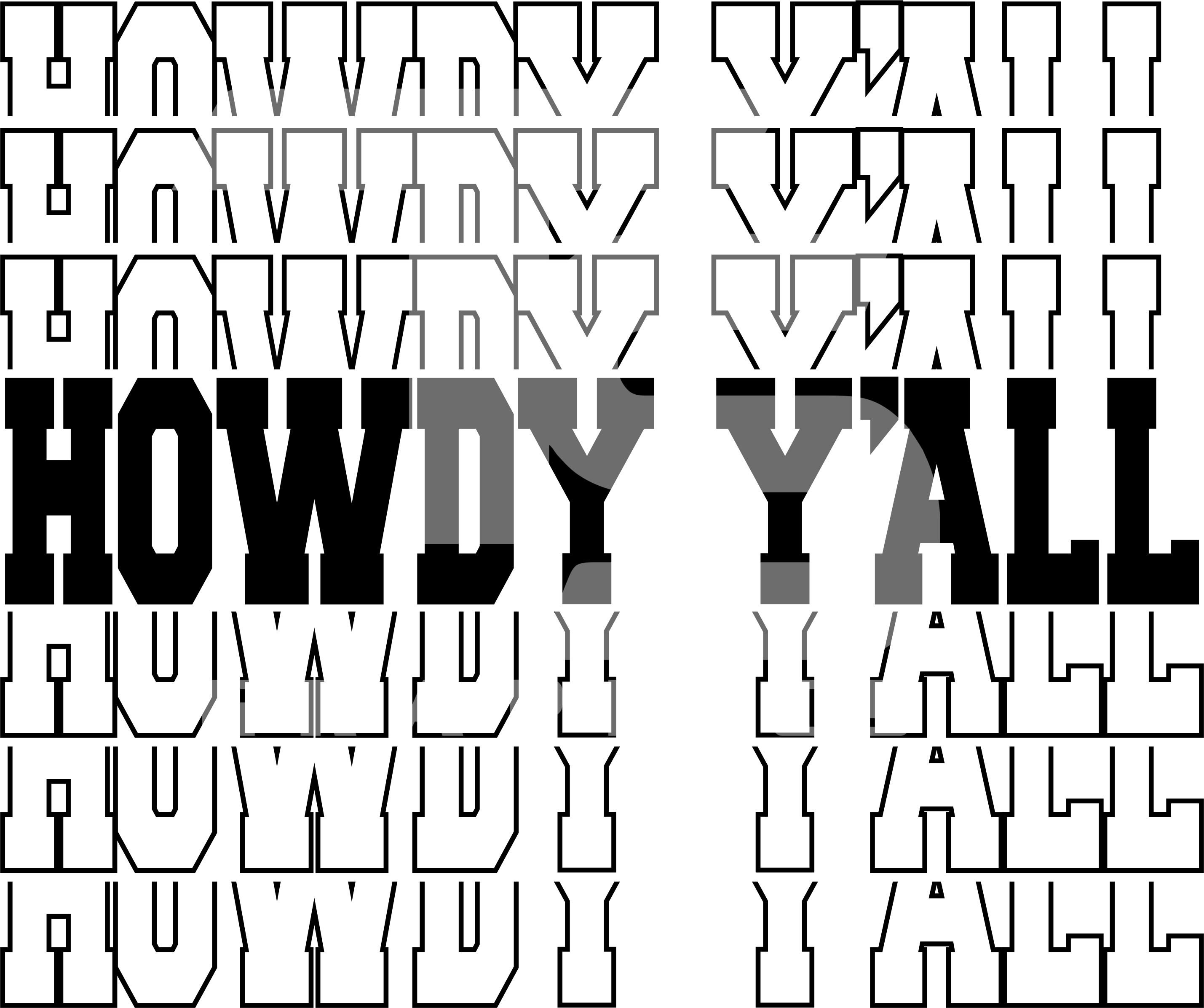 Howdy 2 SVG Graphic - Etsy