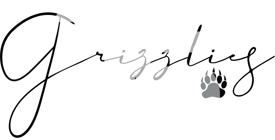 Grizzlies 81 Script SVG Graphic - Etsy