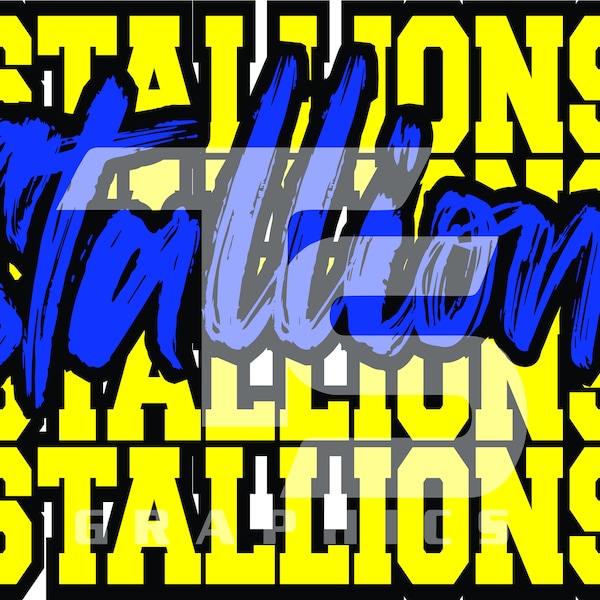 Stallion Svg - Etsy