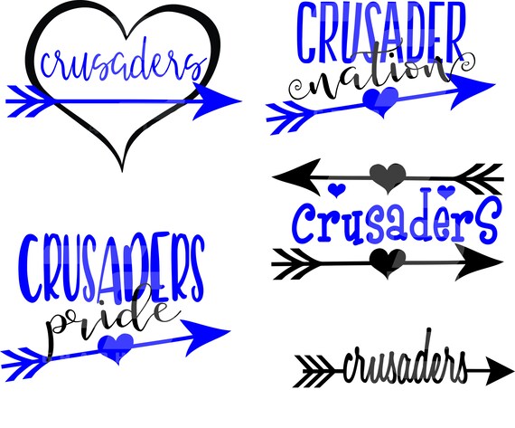 Crusader SVG Bundle 1 | Etsy