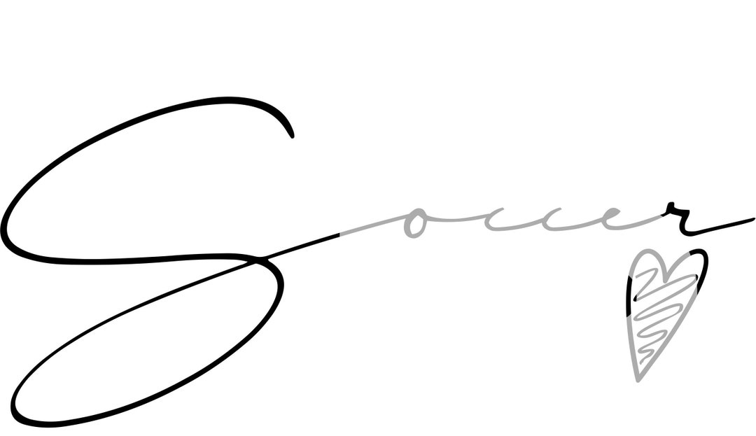 Soccer 81 SVG Script Graphic - Etsy