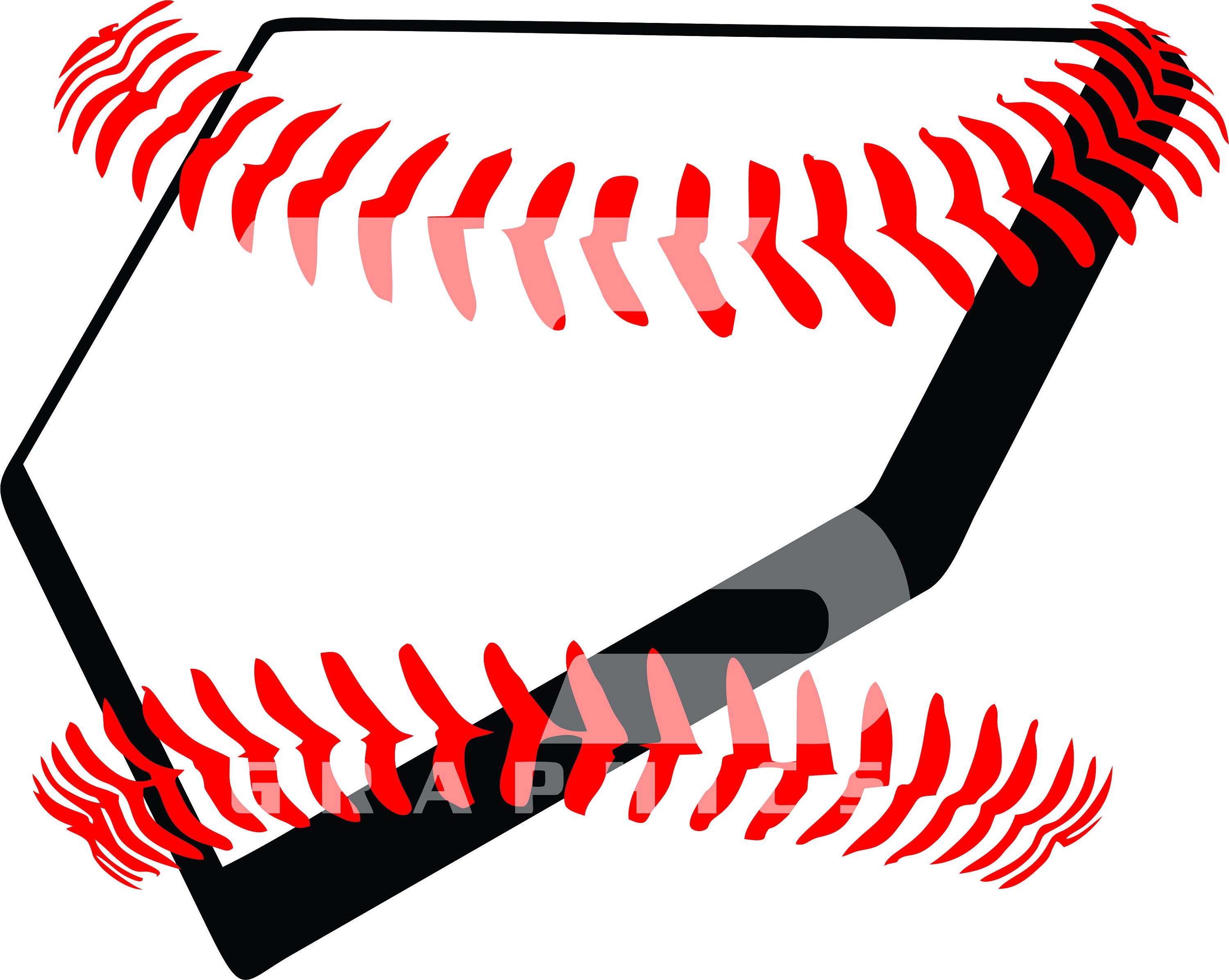 Baseball Stitches 1 SVG Graphic - Etsy