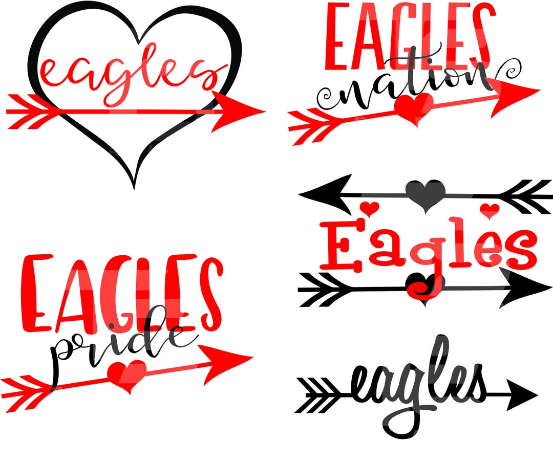 Eagles SVG Bundle 4 - Etsy