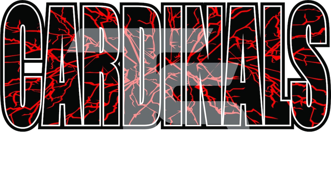 Cardinals 91 SVG PNG Sublimation Lightning Graphic Pick Your Team ...