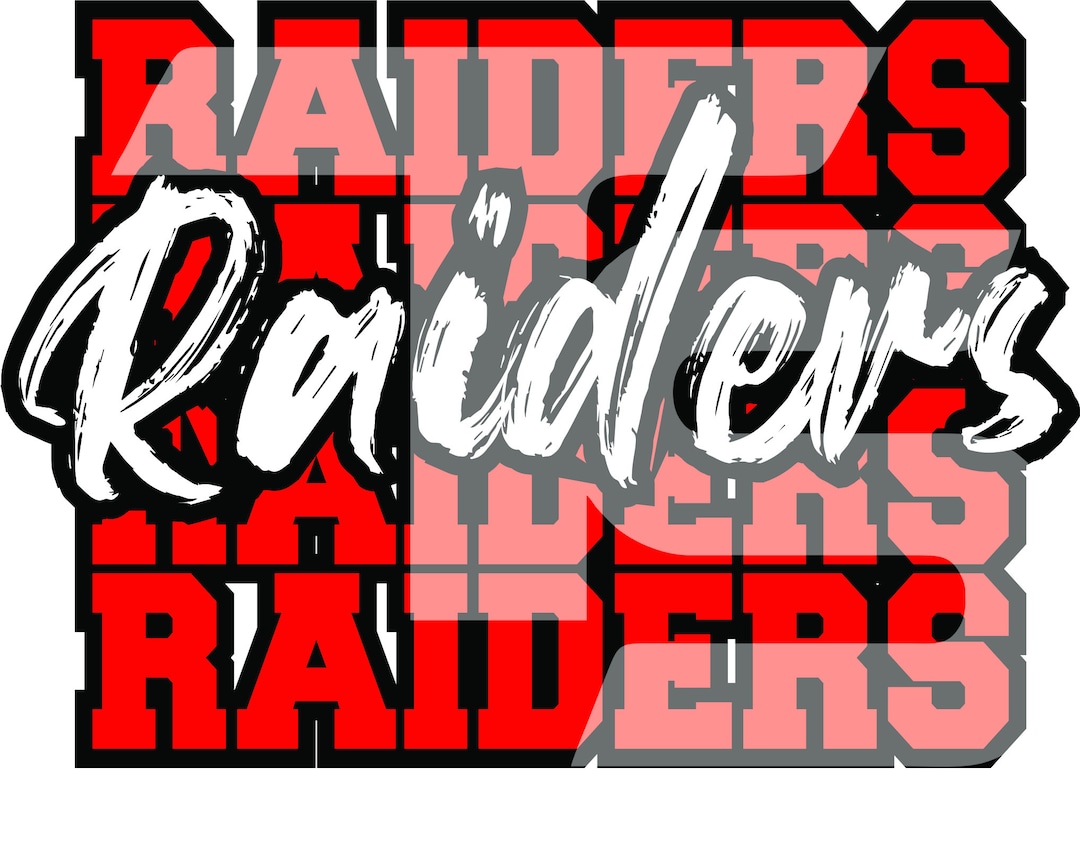 Raiders 82 SVG PNG Sublimation Graphic Pick Your Team Colors - Etsy