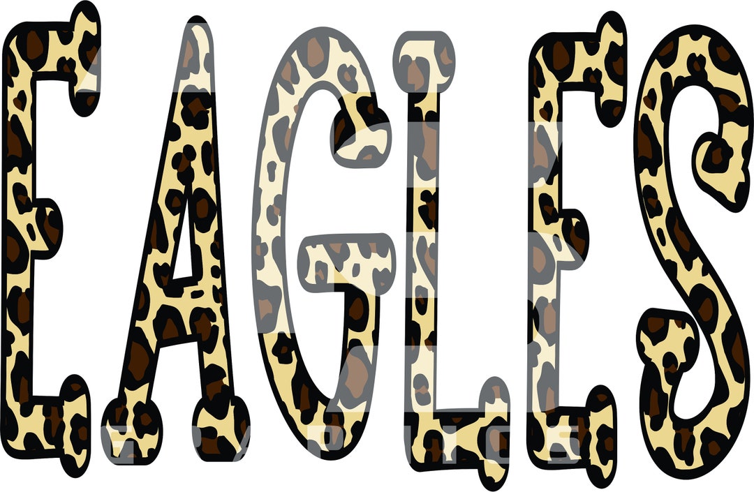 Eagles 87 Animal Print PNG Graphic for Sublimation, DTG, DTF - Etsy