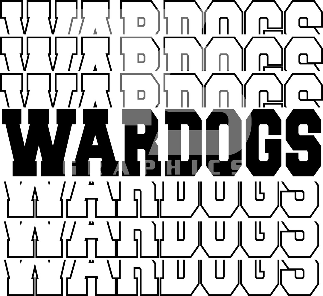 Wardogs 5 SVG Graphic - Etsy