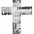Religious Word Cross 1 SVG Graphic - Etsy