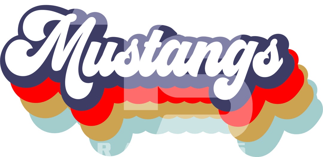 Mustangs 15 SVG Graphic - Etsy