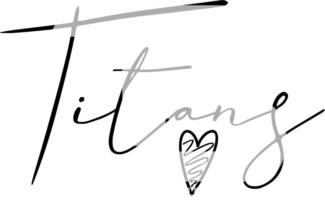 Titans 81 Script SVG Graphic - Etsy