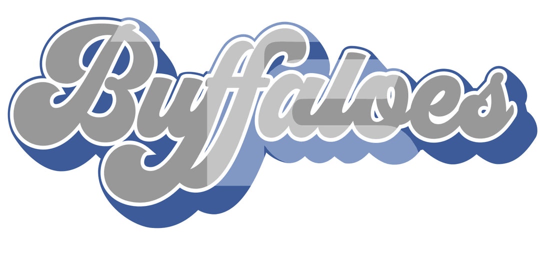 Buffaloes 8b SVG Graphic - Etsy