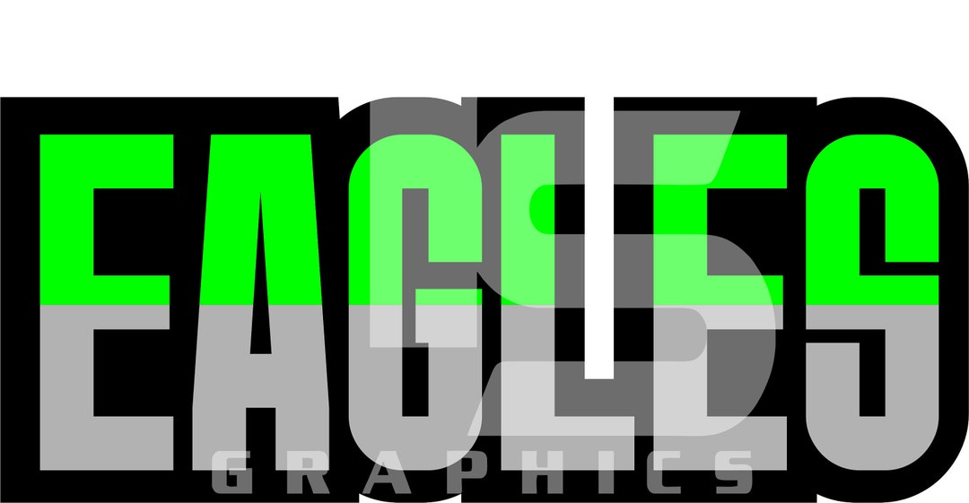 Eagles 23 Split SVG Graphic - Etsy