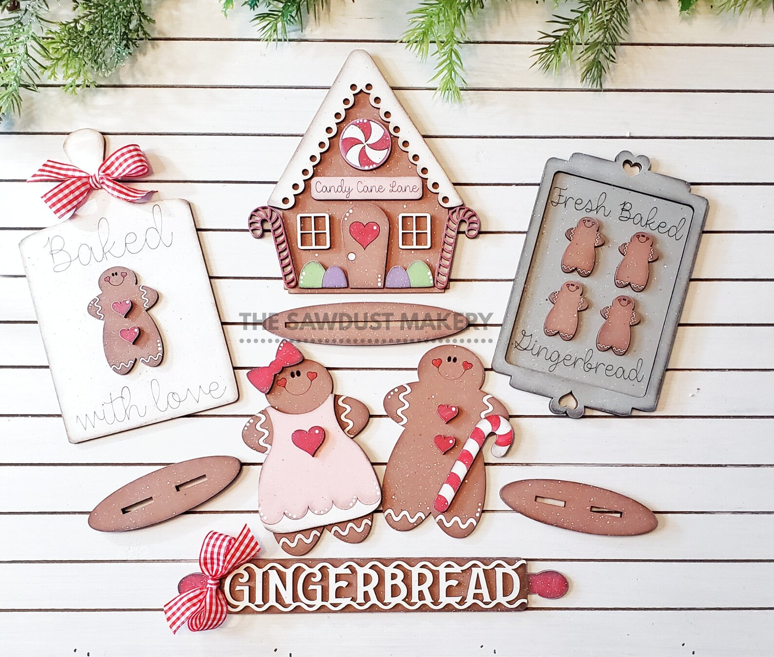 Gingerbread Baking SVG File | Laser Cut File | Glowforge | Gingerbread ...
