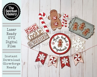 Gingerbread Svg - Etsy