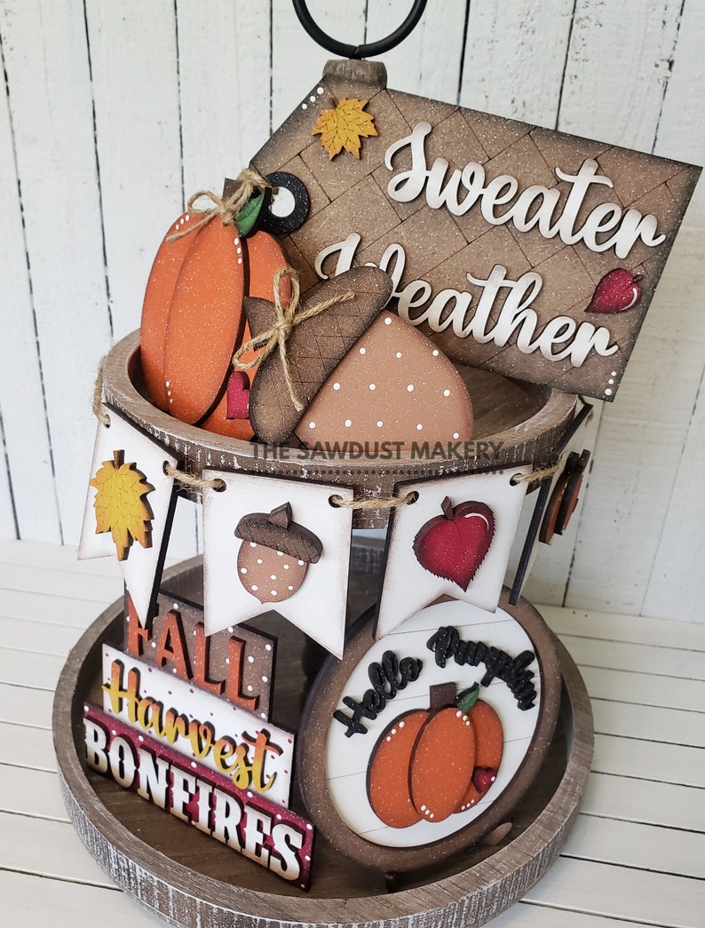 Fall SVG File Laser Cut File Glowforge USA Hello - Etsy