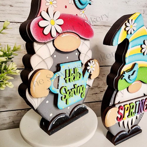 Add-on Interchangeable Gnome SVG File | Spring Add - on | Laser Cut ...