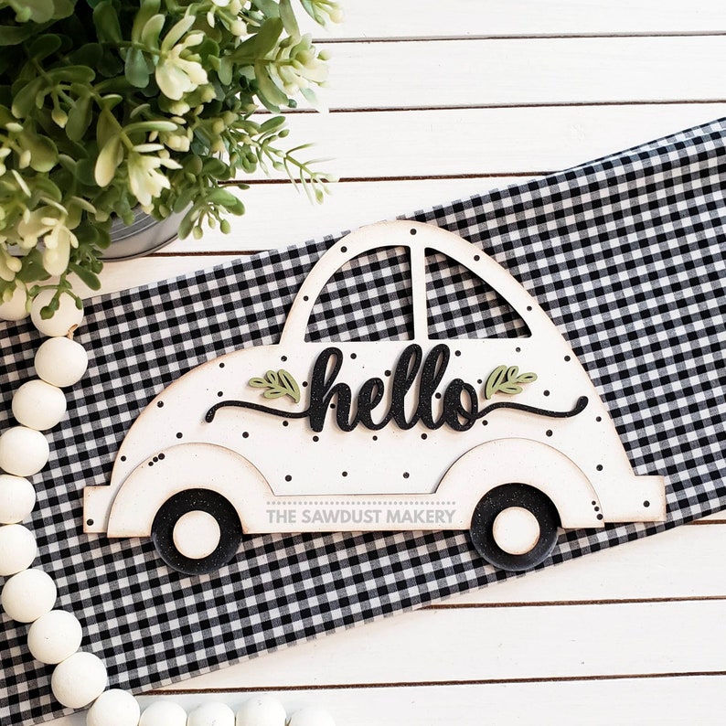 Interchangeable Car Base Svg | Interchangeable Car Starter SVG | Laser ...