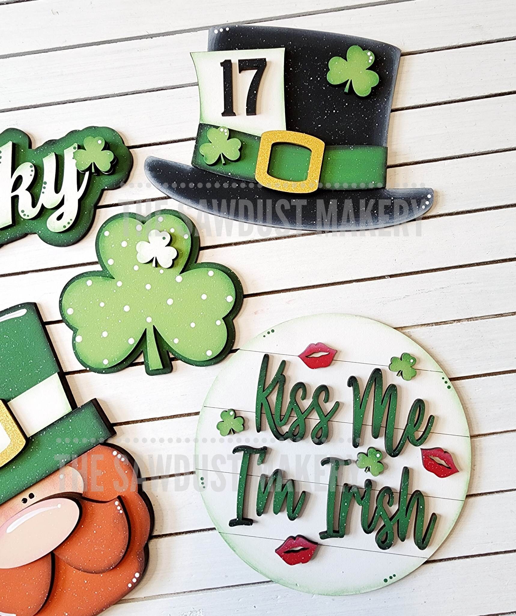 Lucky Leprechaun St. Patrick's Day SVG File Lucky - Etsy