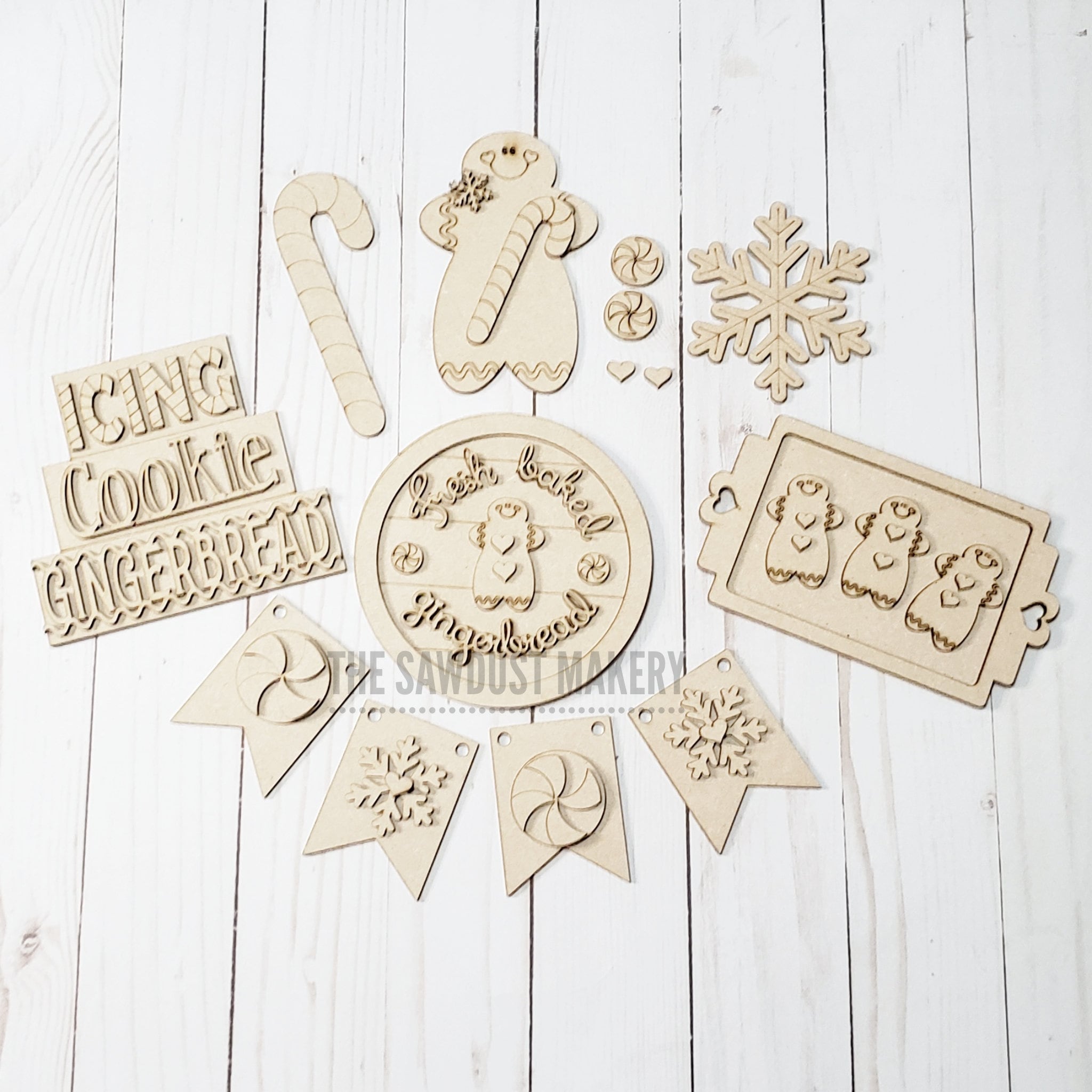 Fresh Baked Gingerbread SVG File | Laser Cut File | Glowforge ...