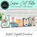 Winter Word Block SVG | Christmas Word Block SVG | SVG File | Laser Cut ...