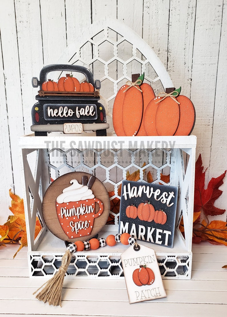 Fall Harvest SVG File Laser Cut File Glowforge USA - Etsy