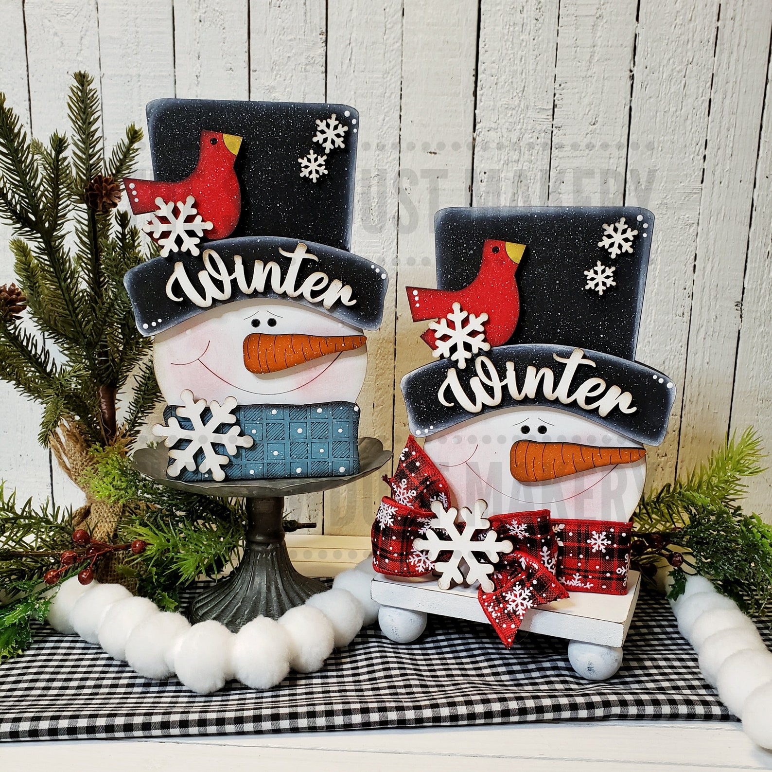 Chunky Winter Snowman Head SVG Snowman Laser Cut File Let It - Etsy