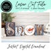 Snow Word Block SVG | Christmas Word Block SVG | SVG File | Laser Cut ...