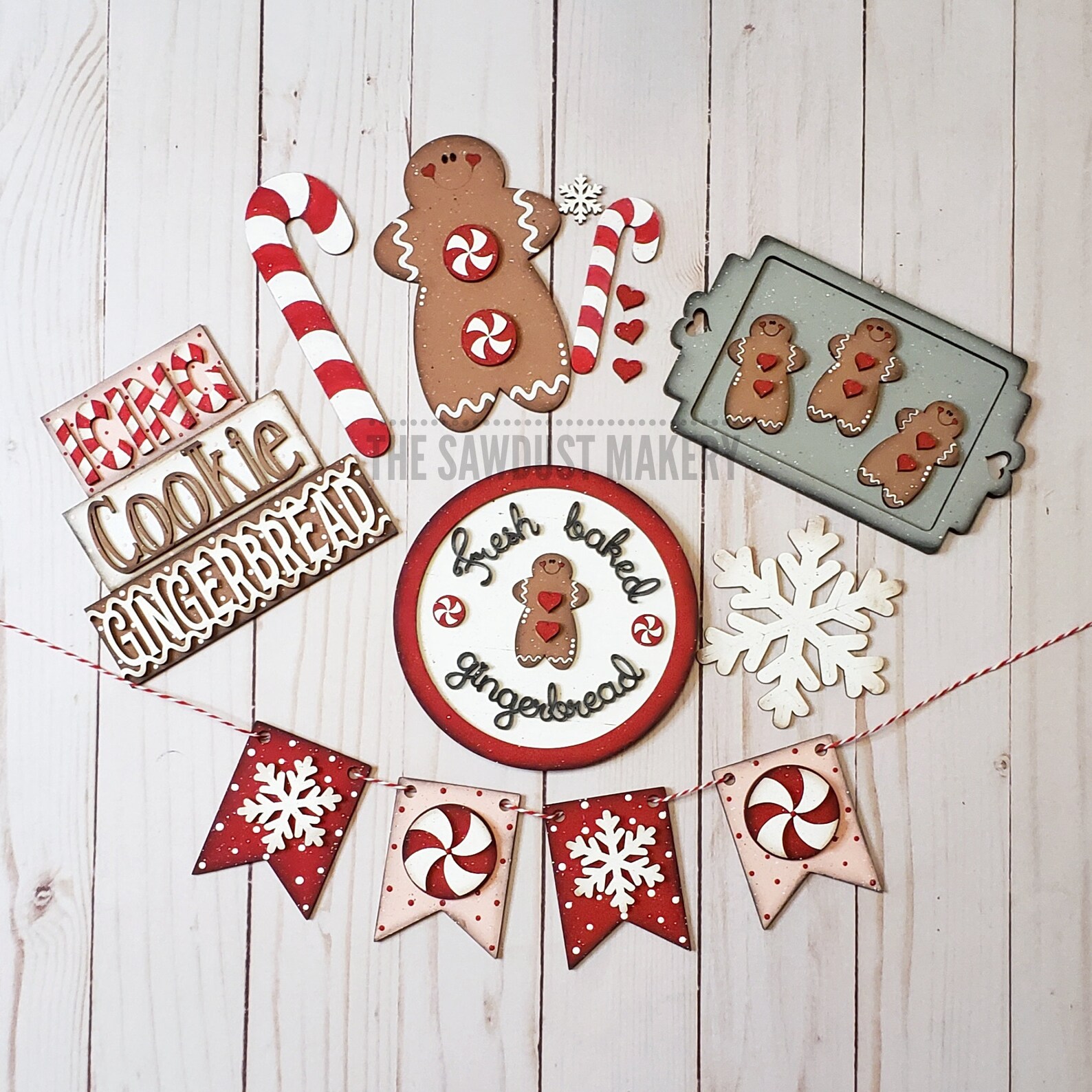 Fresh Baked Gingerbread SVG File Laser Cut File Glowforge - Etsy
