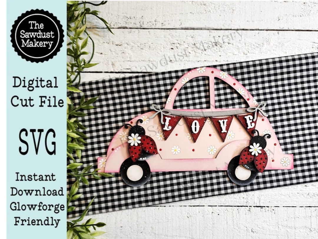 Add-on for Interchangeable Car Svg Interchangeable Car SVG Ladybug ...