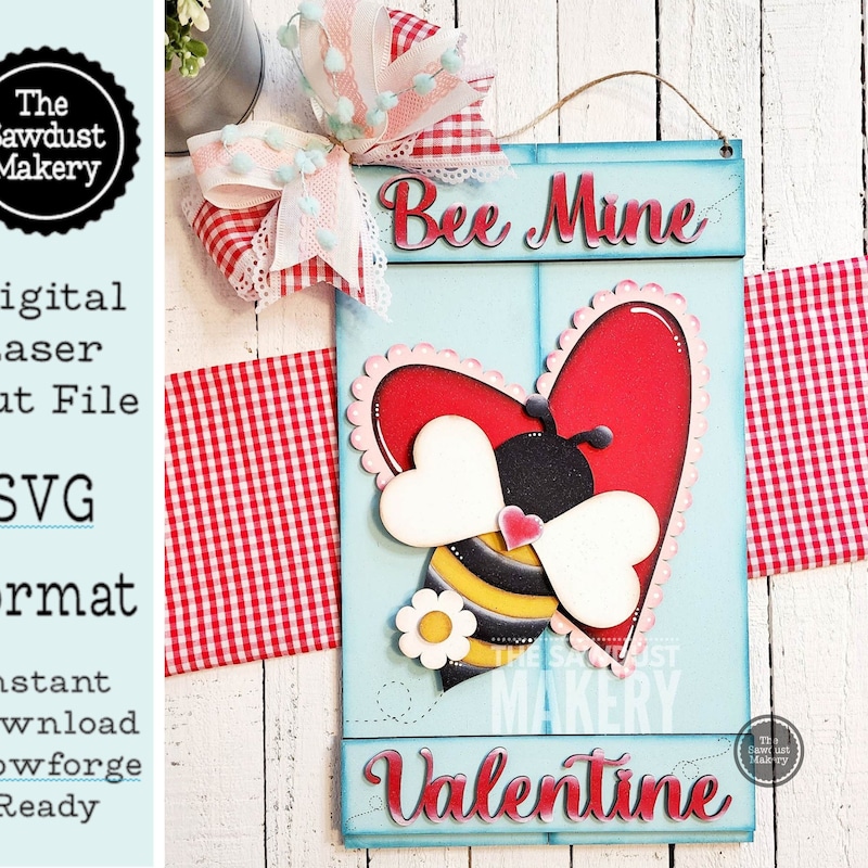 Bee My Valentine - Etsy