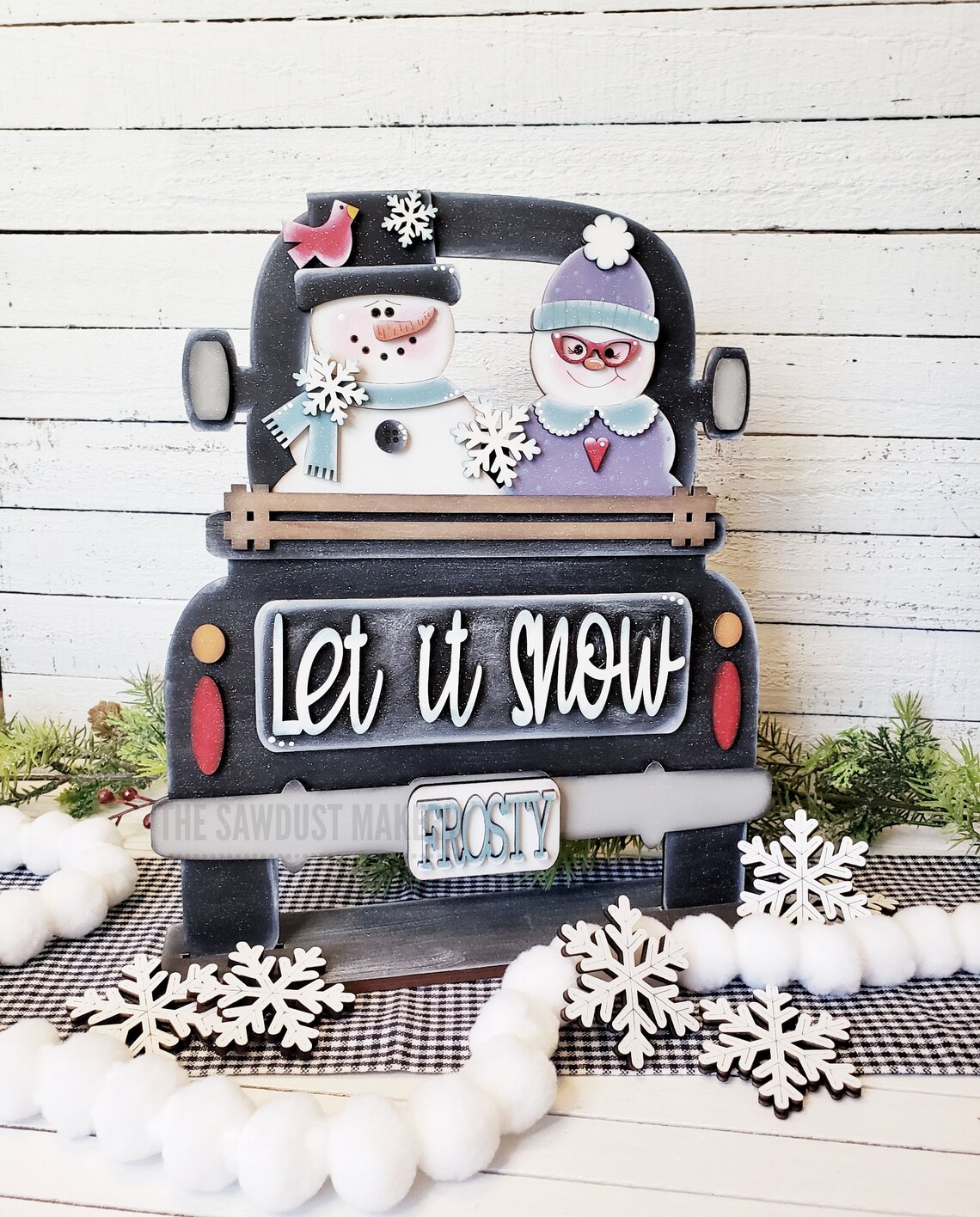 Add-on for Interchangeable Farmhouse Truck SVG | 12" and 24" Truck SVG ...