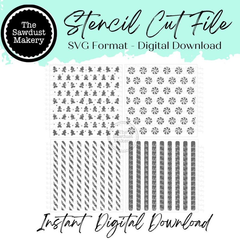 Gingerbread on Wood - Etsy