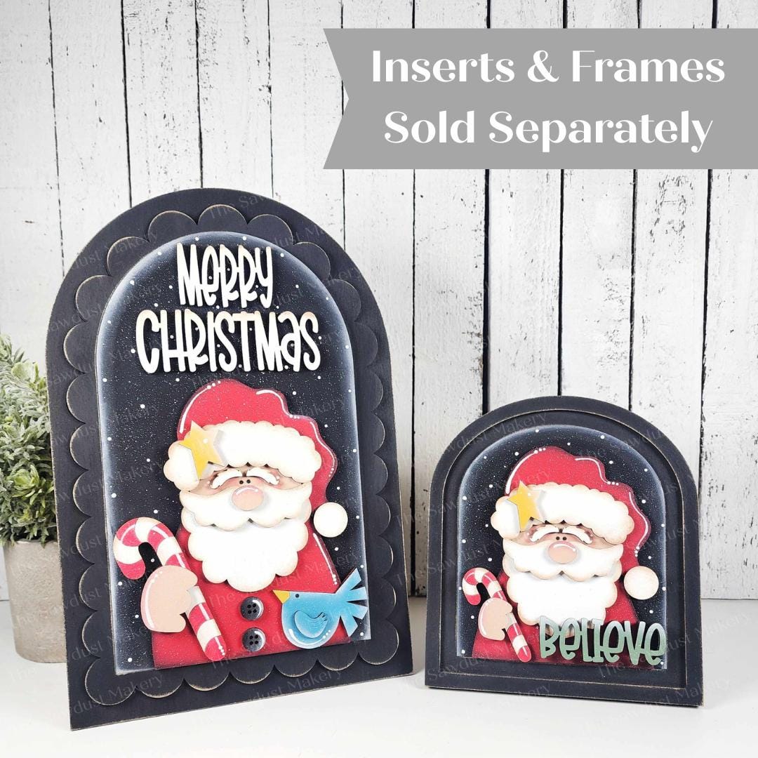 Interchangeable Large & Small Arched Boho Sign Insert | Merry Christmas ...