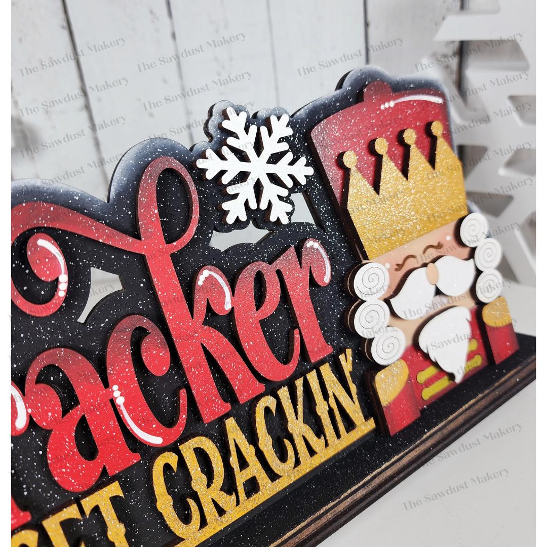 Nutcracker Shelf Sitter Standing Sign File SVG | Laser Cut File ...