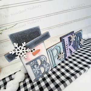 Brrr Word Block SVG | Christmas Word Block SVG | SVG File | Laser Cut ...