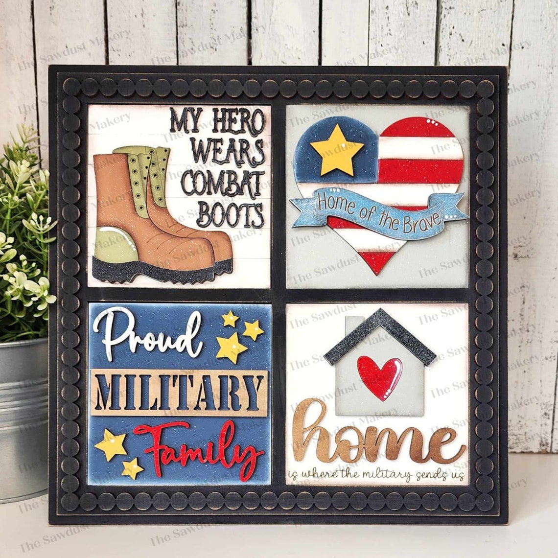 Military Sign Bundle Sign Laser SVG File | Laser Cut File ...