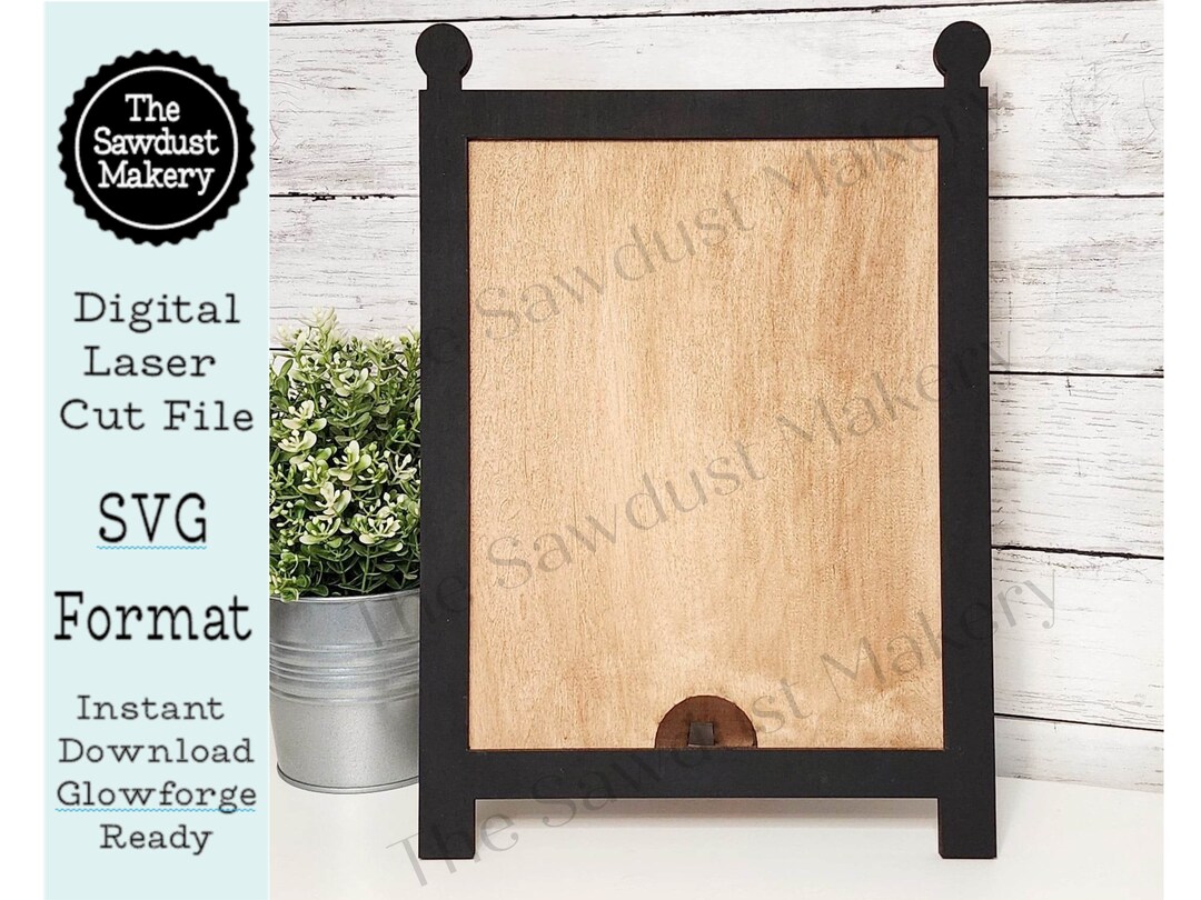 Interchangeable Bistro Board Sign SVG Interchangeable Laser Cut File ...