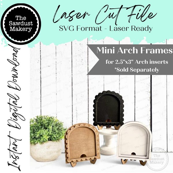 Mini Scallop Frame - Etsy