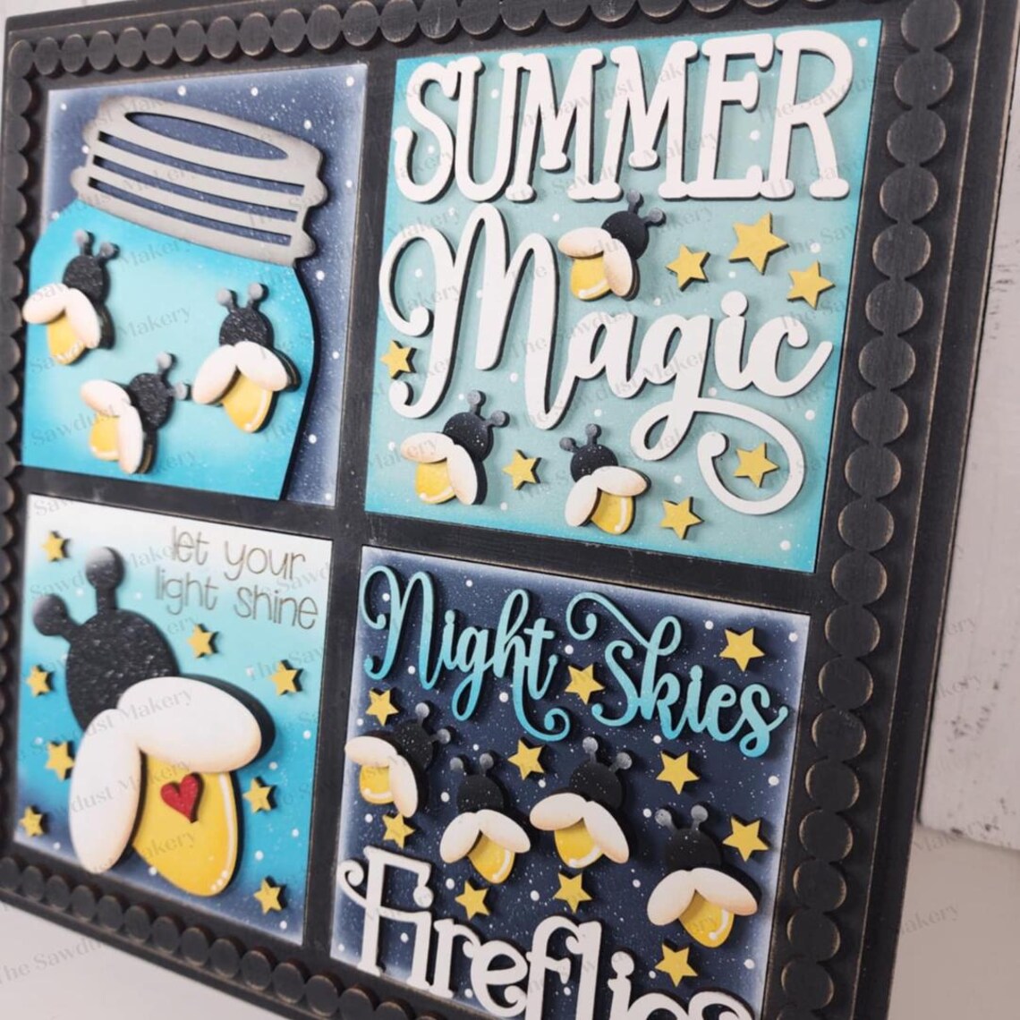 Firefly Summer Sign Bundle Laser Cut File | Laser Cut File ...