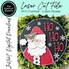 Standing Mini Santa SVG File Lucky Laser Cut File Christmas SVG File ...