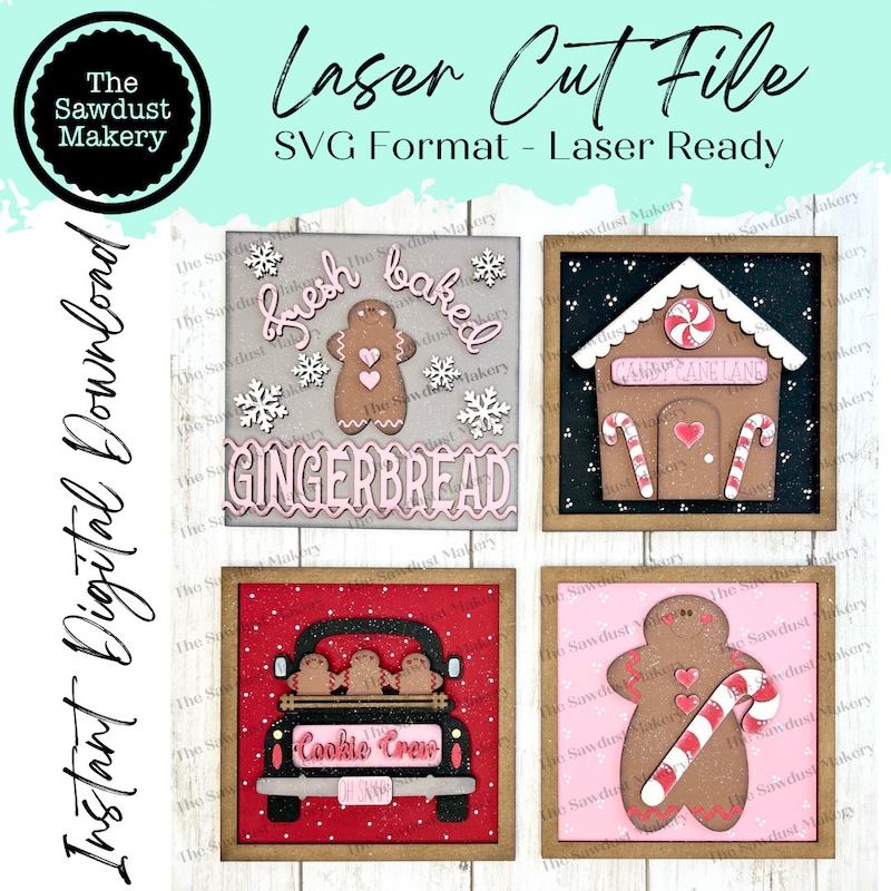 Gingerbread Sign - Etsy