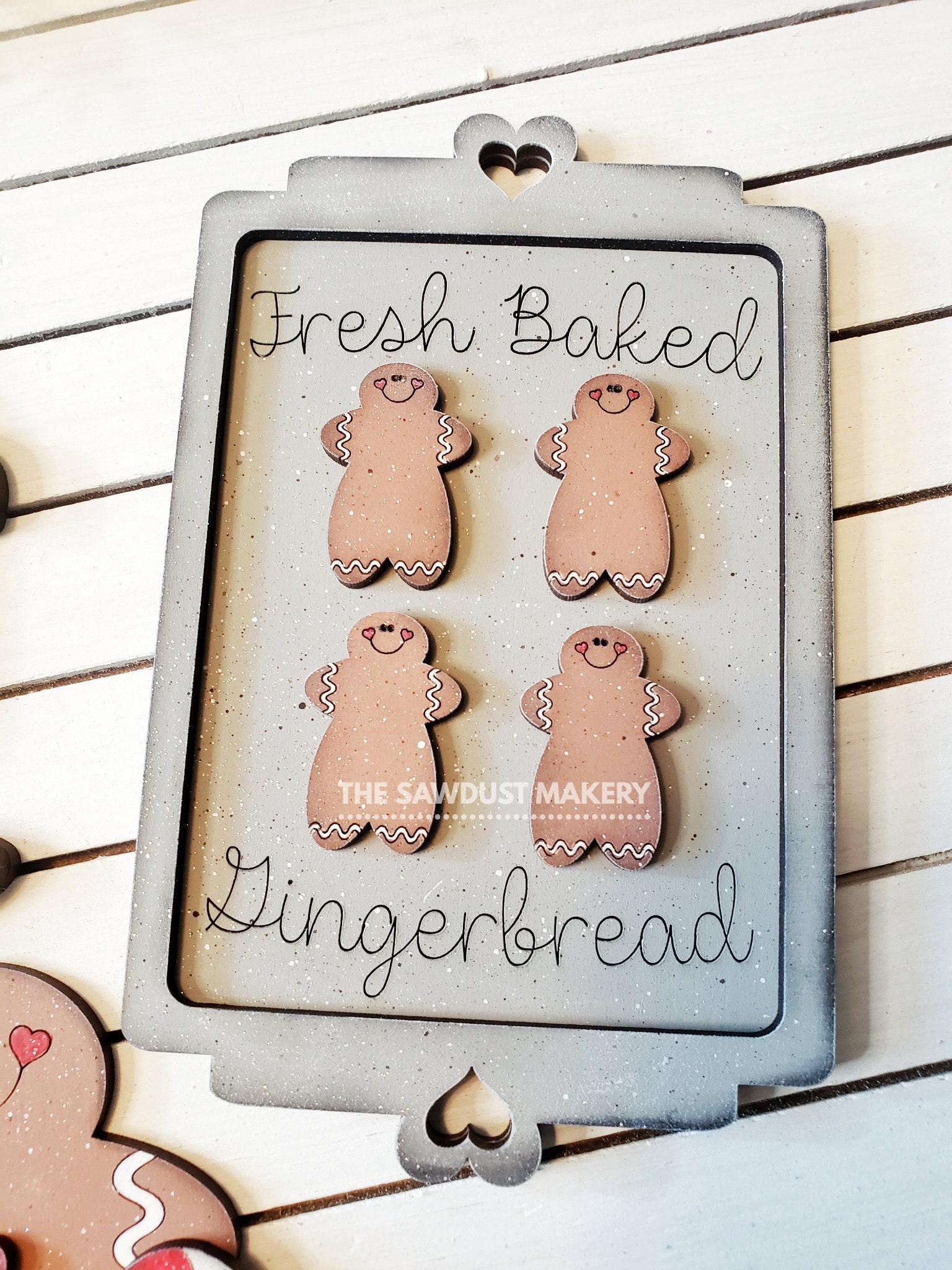 Gingerbread Baking SVG File | Laser Cut File | Glowforge | Gingerbread ...