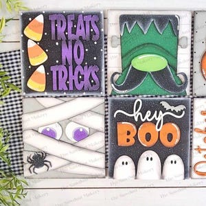 Hey Boo Halloween Sign Bundle Laser Cut File | Farmhouse ...