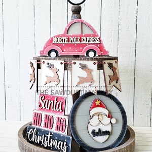 Santa Express SVG File Laser Cut File Glowforge Santa - Etsy