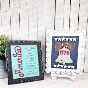 Decorative Interchangeable Scalloped Sign Holders | 5" X 6.25" Sign ...