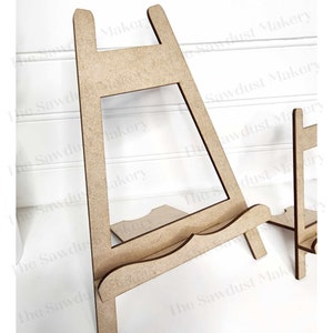 Small Sign Easel Holder SVG | Easel SVG | Laser Cut File | Small Wreath Holder SVG | Home Decor ...