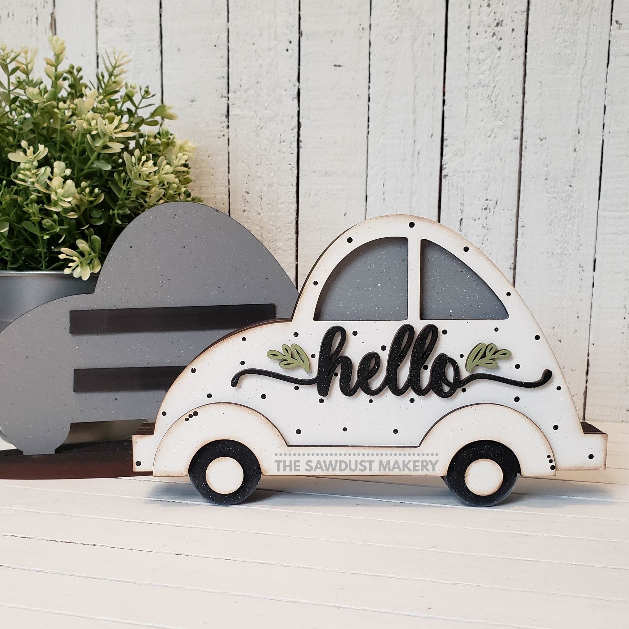 Interchangeable Car Base Svg | Interchangeable Car Starter SVG | Laser ...