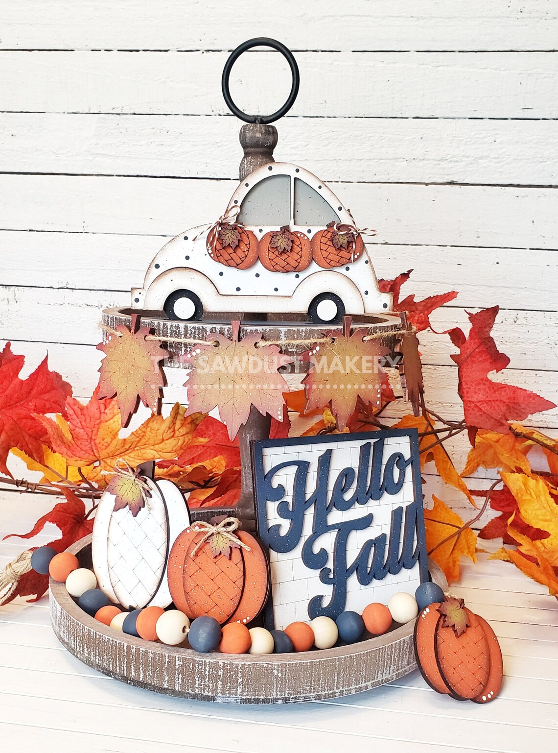 Hello Fall SVG File Laser Cut File Glowforge Hello Fall - Etsy