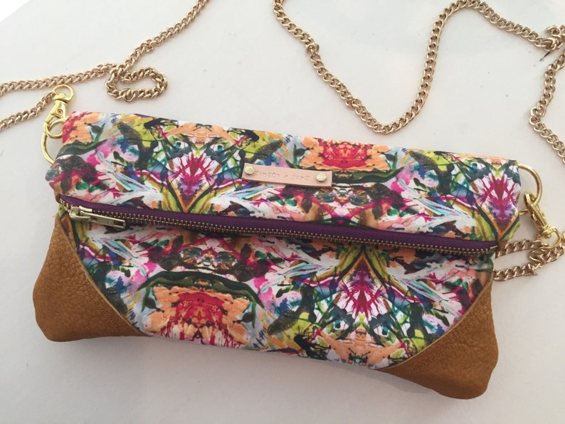 Statement Clutch Abstract Leather Clutch Leather Clutch - Etsy